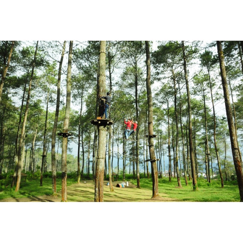 Treetop Adventure Park | Tempat Wisata Outbound di Bandung Murah ...